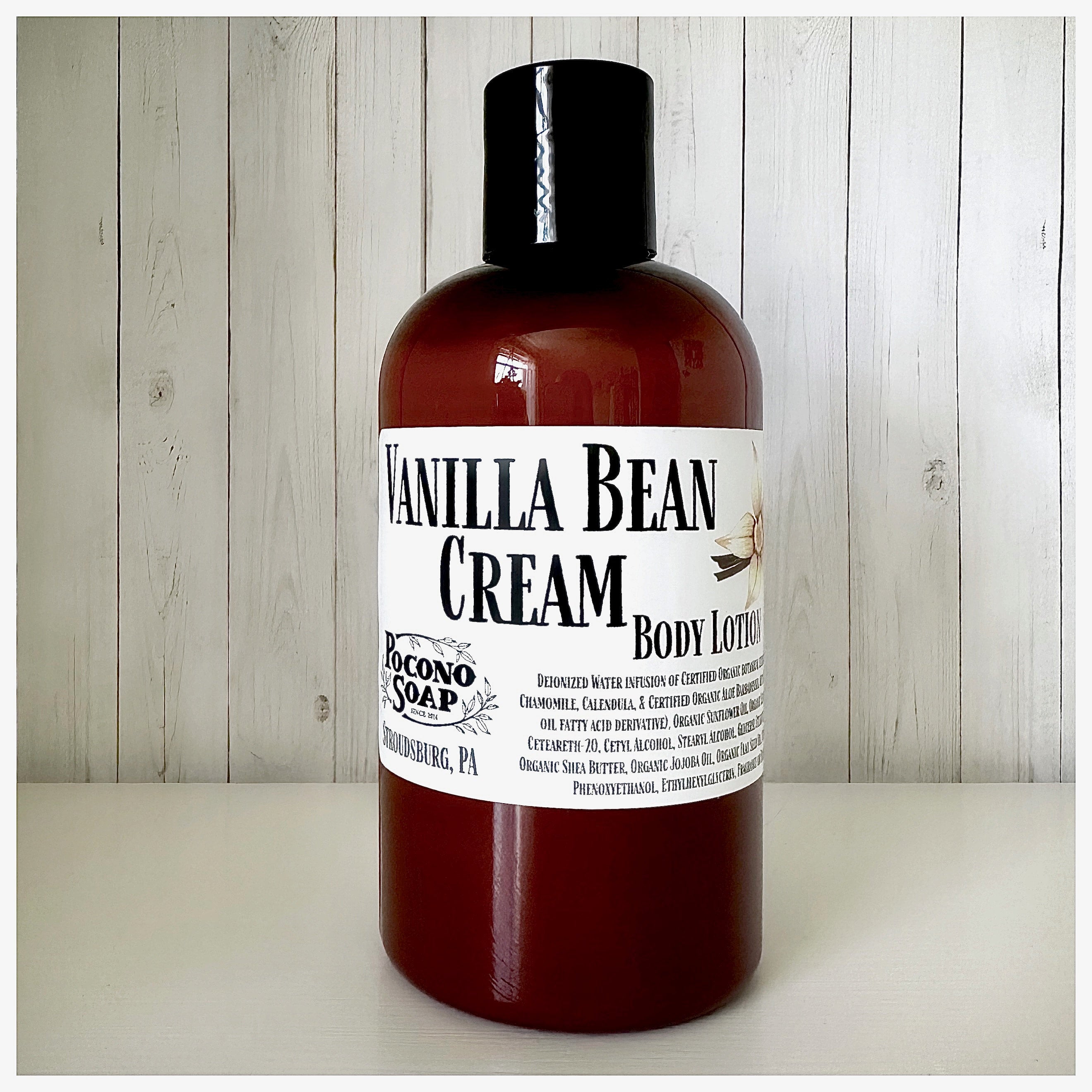 Vanilla Bean Cream Lotion | Pocono Soap